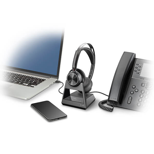 Poly Voyager Focus 2 Office Wireless Headset | 213729-01 | Headset Store